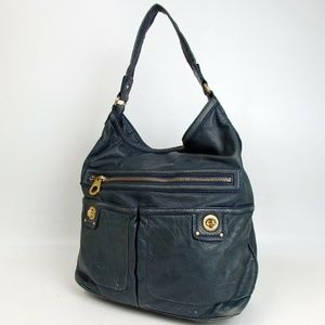 Marc By Marc Jacobs | Bags | Marc By Marc Jacobs Shoulder Bag Blue Gold ...